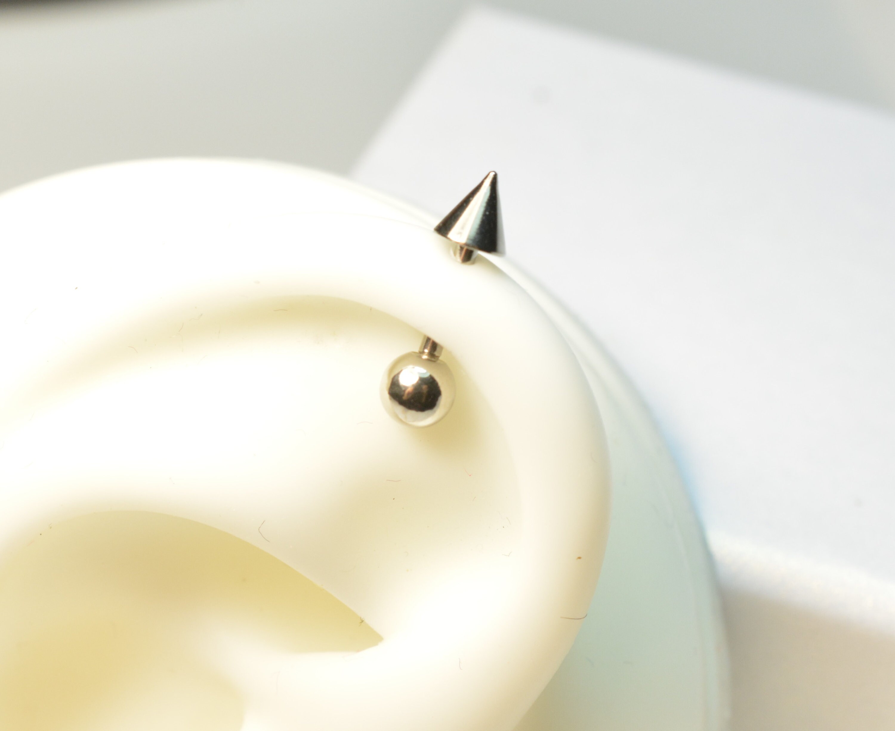 16G Spike Cartilage Earring Spike Studs Titanium Spike Piercing - Etsy