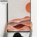 Sun and Moon Wall Art Set of 2, Boho Desert Poster, Day and Night ...