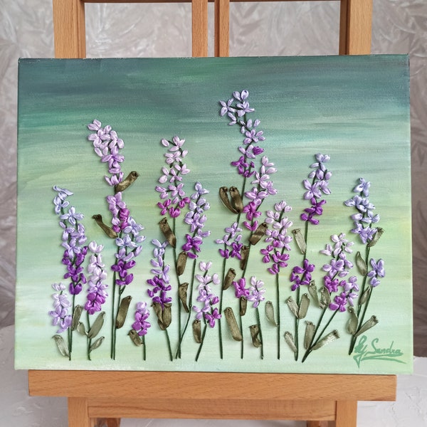 Lavender Hand Embroidery Pattern - Etsy