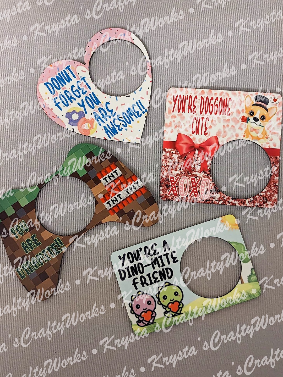 Valentines Doh Holder Bundle - Etsy