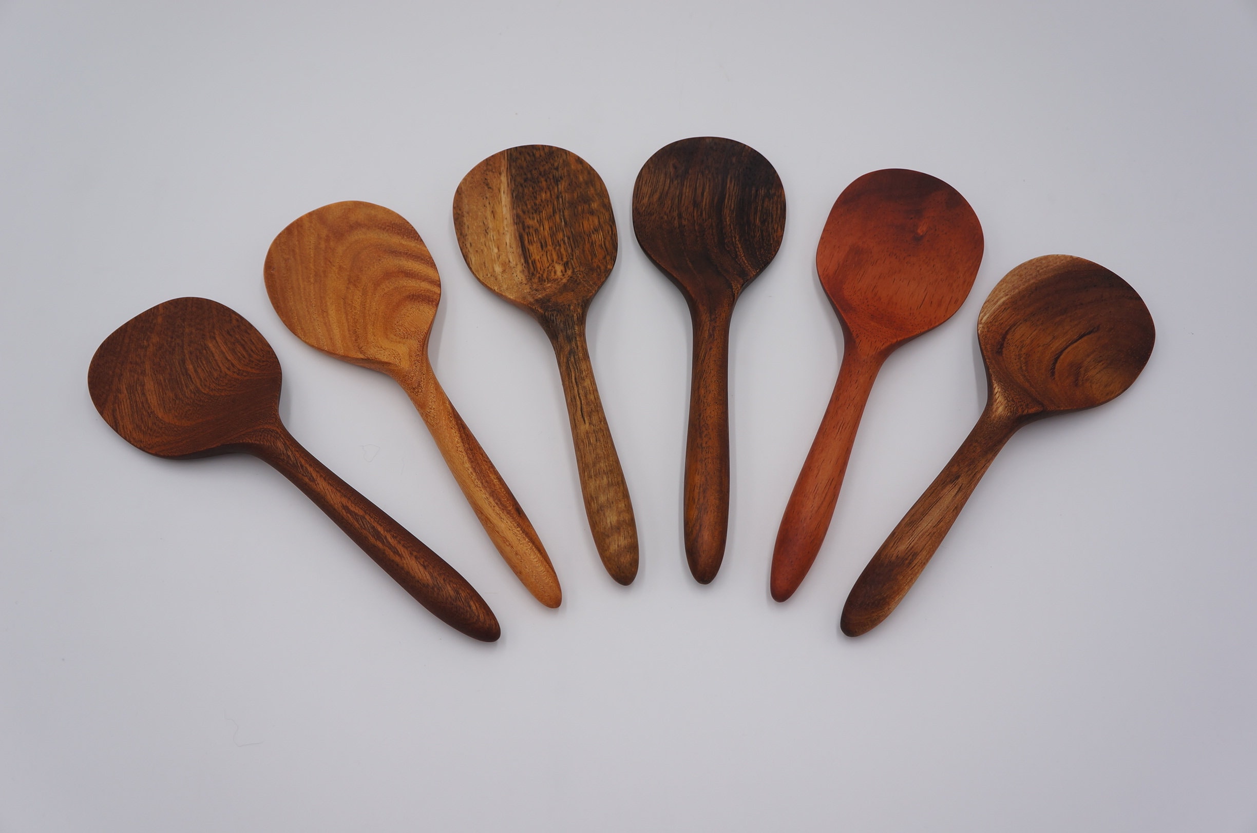 Handmade Wooden Rice Spoons Paddles - Etsy