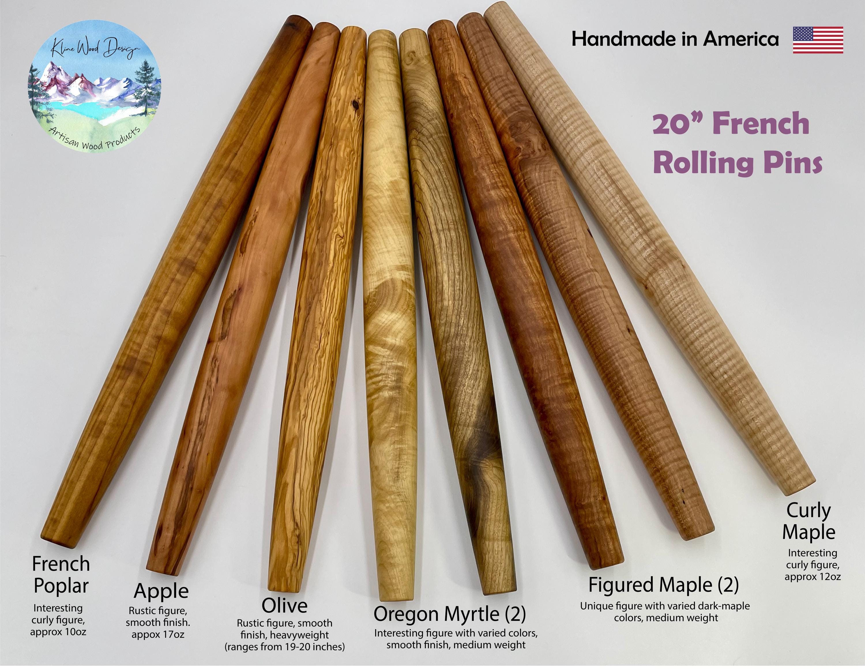 20 Inch French Tapered Rolling Pins - Etsy