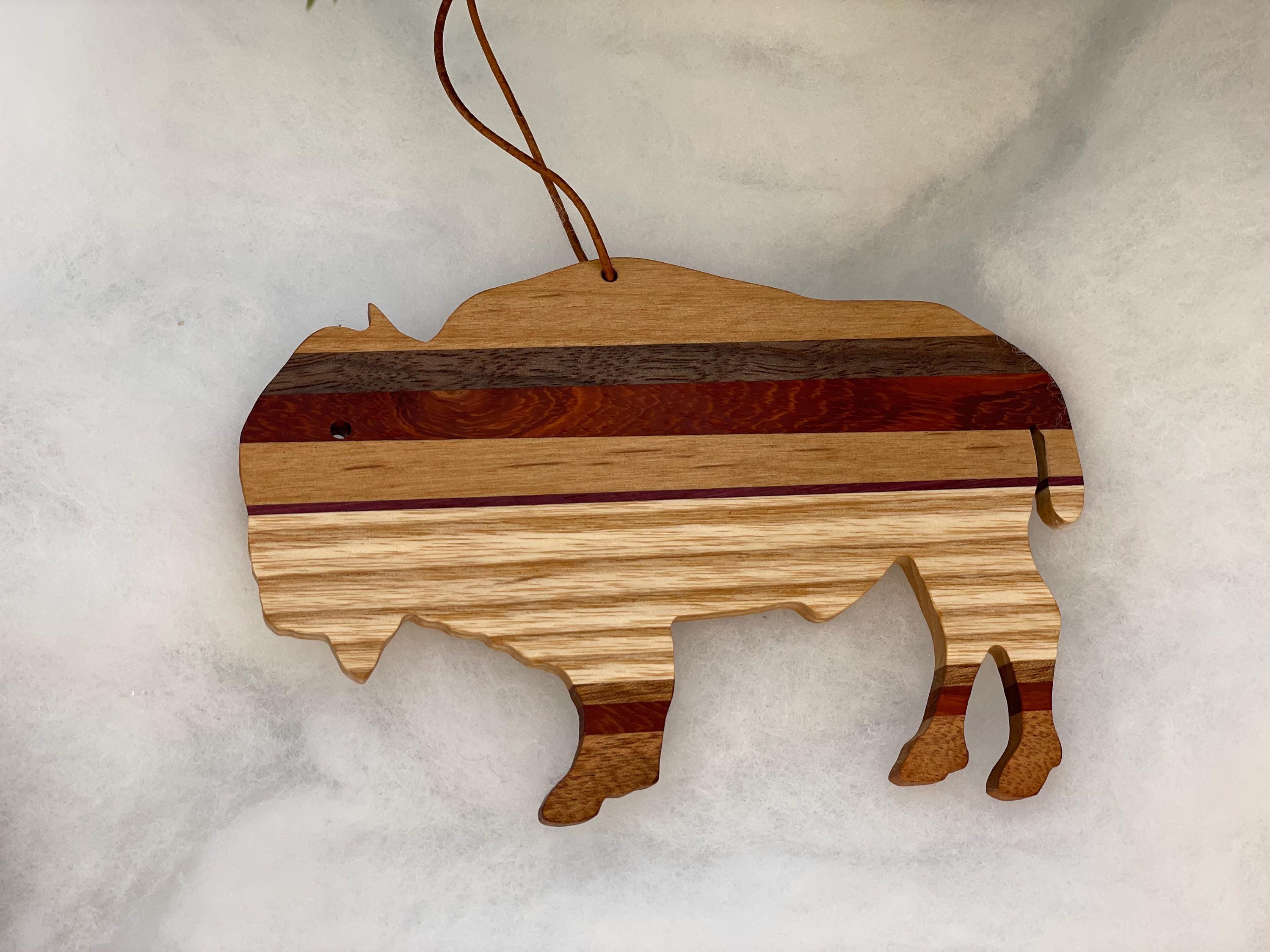 Handmade Wooden Woodland Animals Ornaments - Etsy
