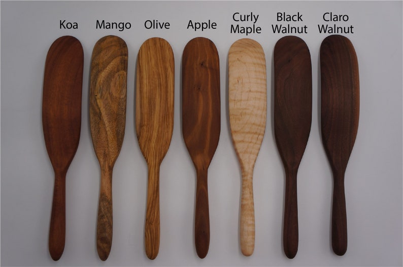 Handmade Wooden Spurtles - Etsy