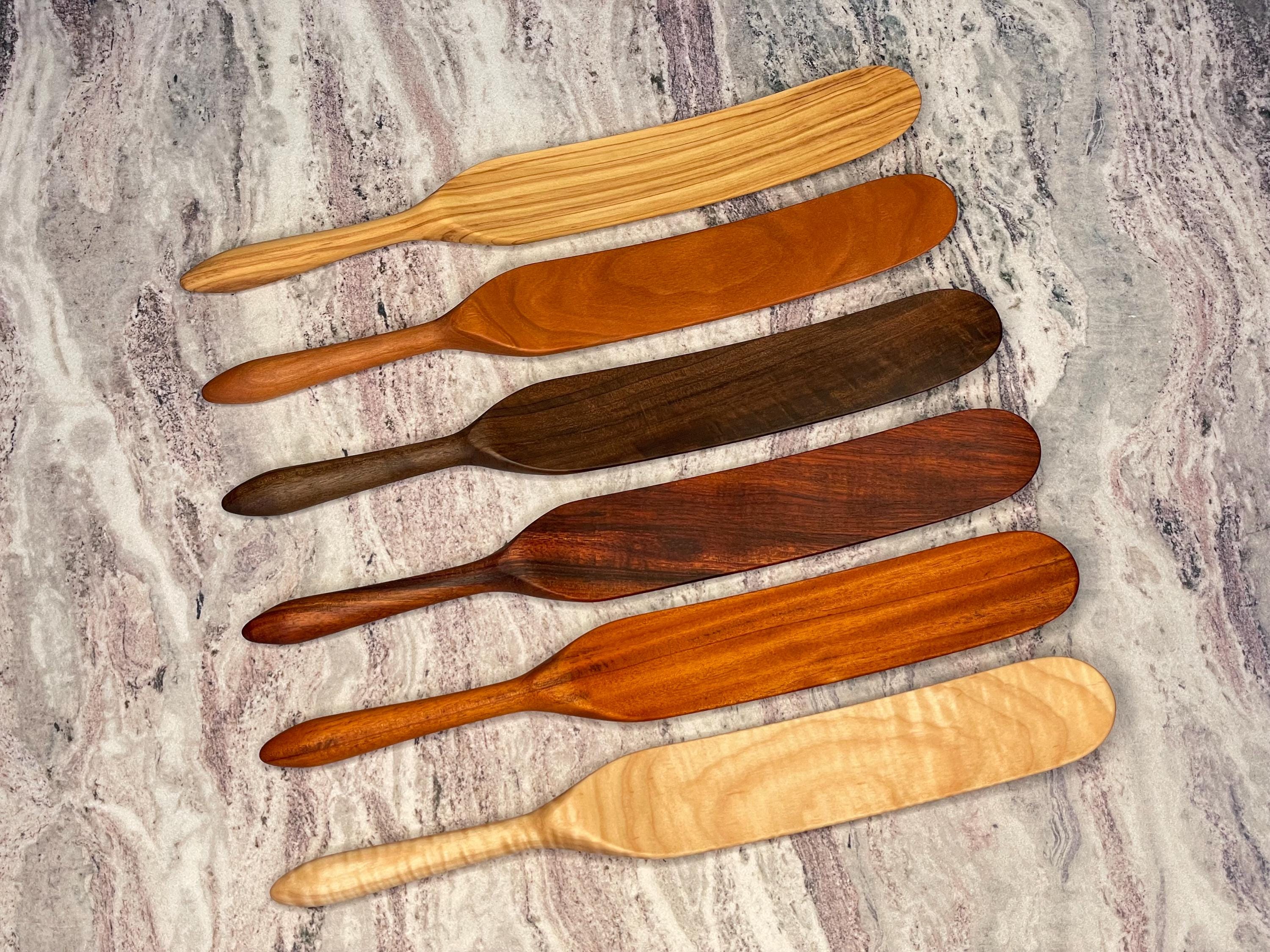 Handmade Wooden Spurtles - 16 Inch Long - Etsy