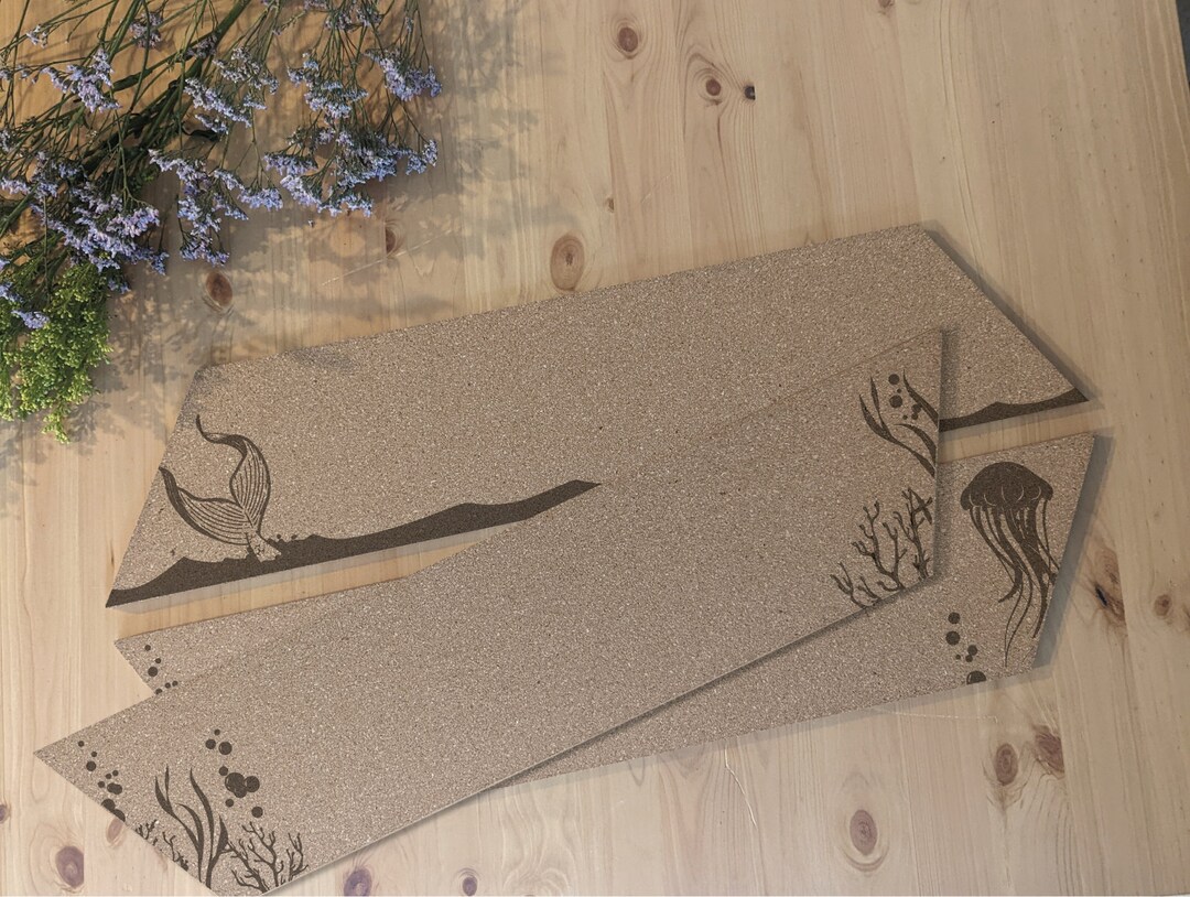 Mermaid and Sea Cork Boards | Pin Display - Etsy