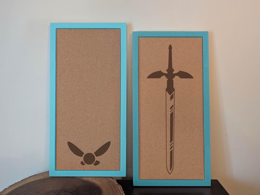 Sword & Fairy Cork Board Designs | Pin Display - Etsy