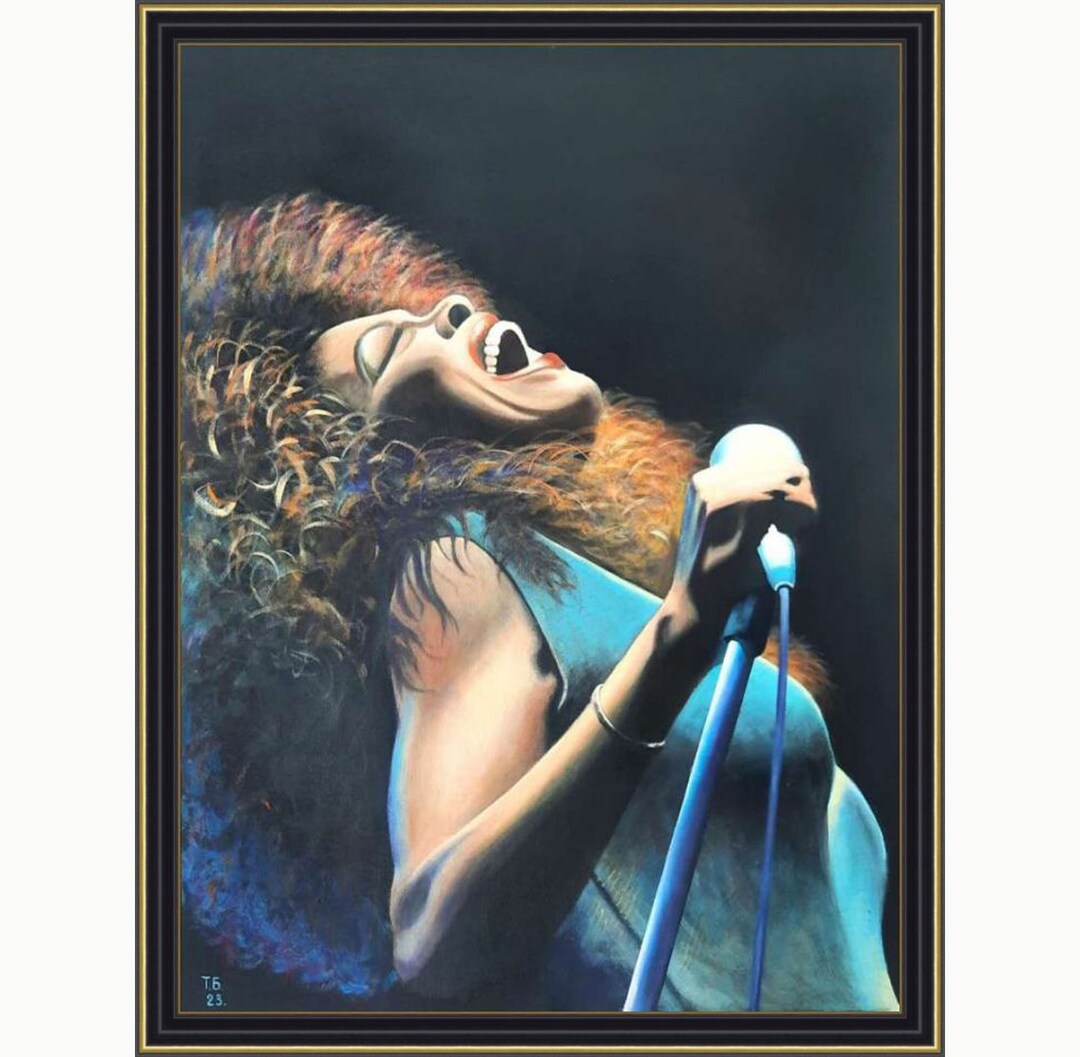 Tina Turner Original Painting Large Portrait of Tina Turner Big Canvas ...