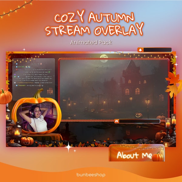Halloween Twitch Overlay - Etsy