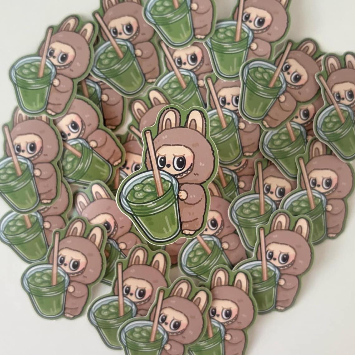 Matcha Labubu - Etsy