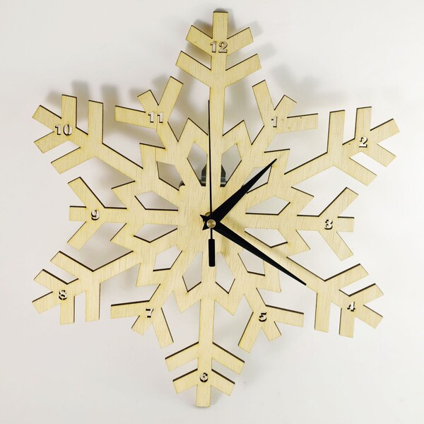 Wooden Wall Clock - Etsy