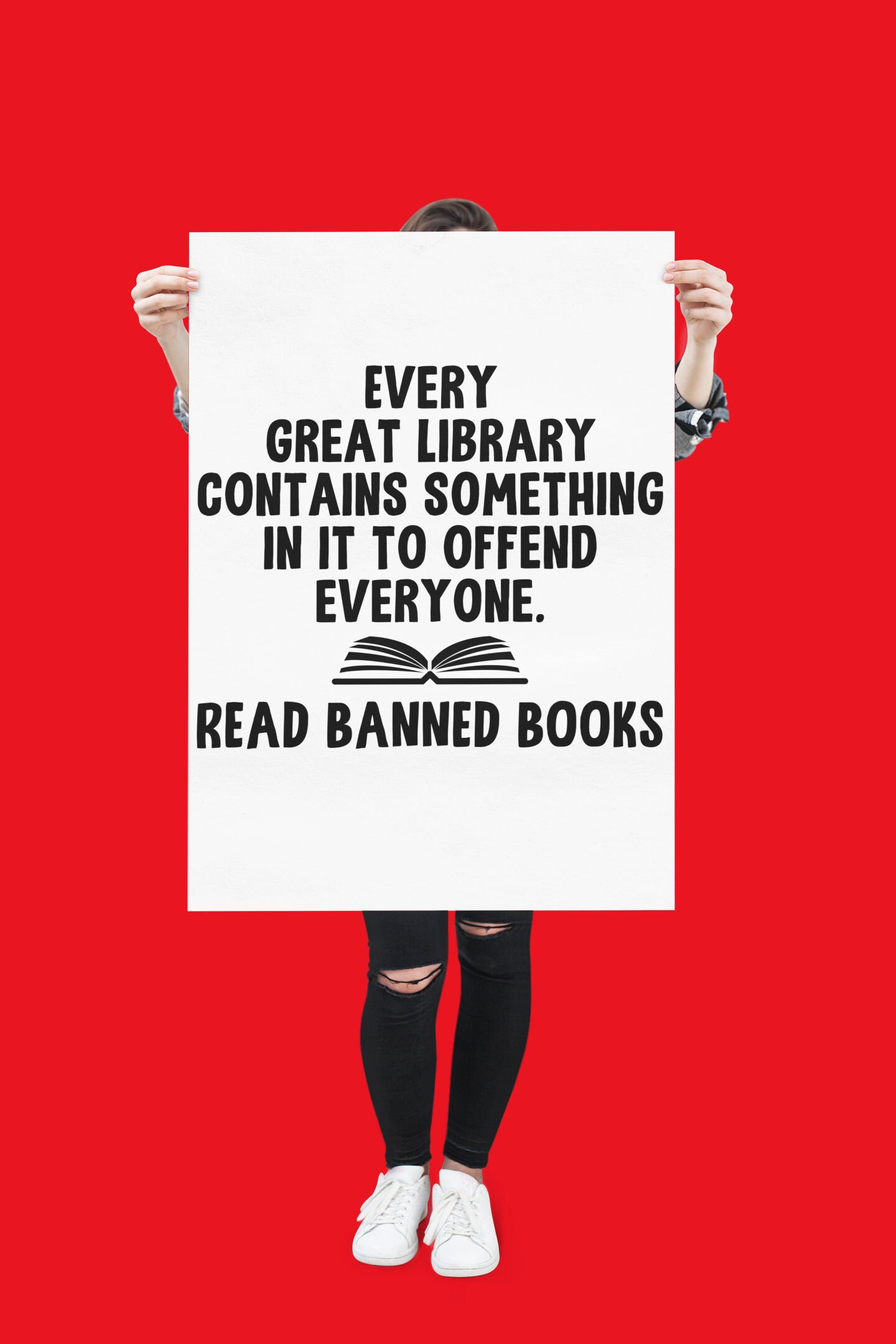 Banned Book Week, Library Poster, Classroom Décor, Librarian Gift ...