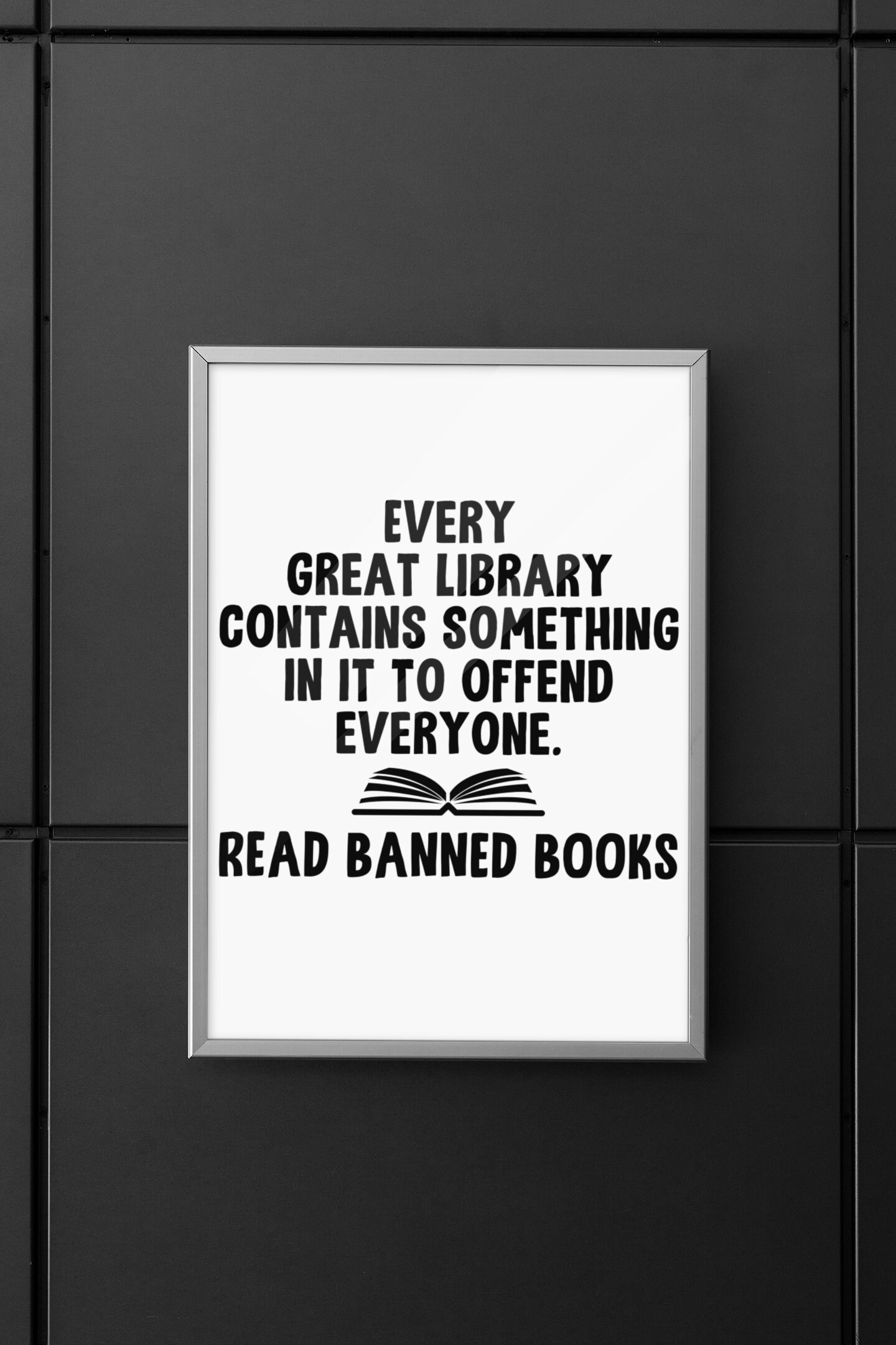 Banned Book Week, Library Poster, Classroom Décor, Librarian Gift ...