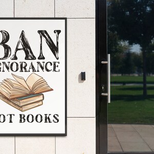 Banned Book Week, Banned Books Poster, Librarian Poster, Reading Poster ...
