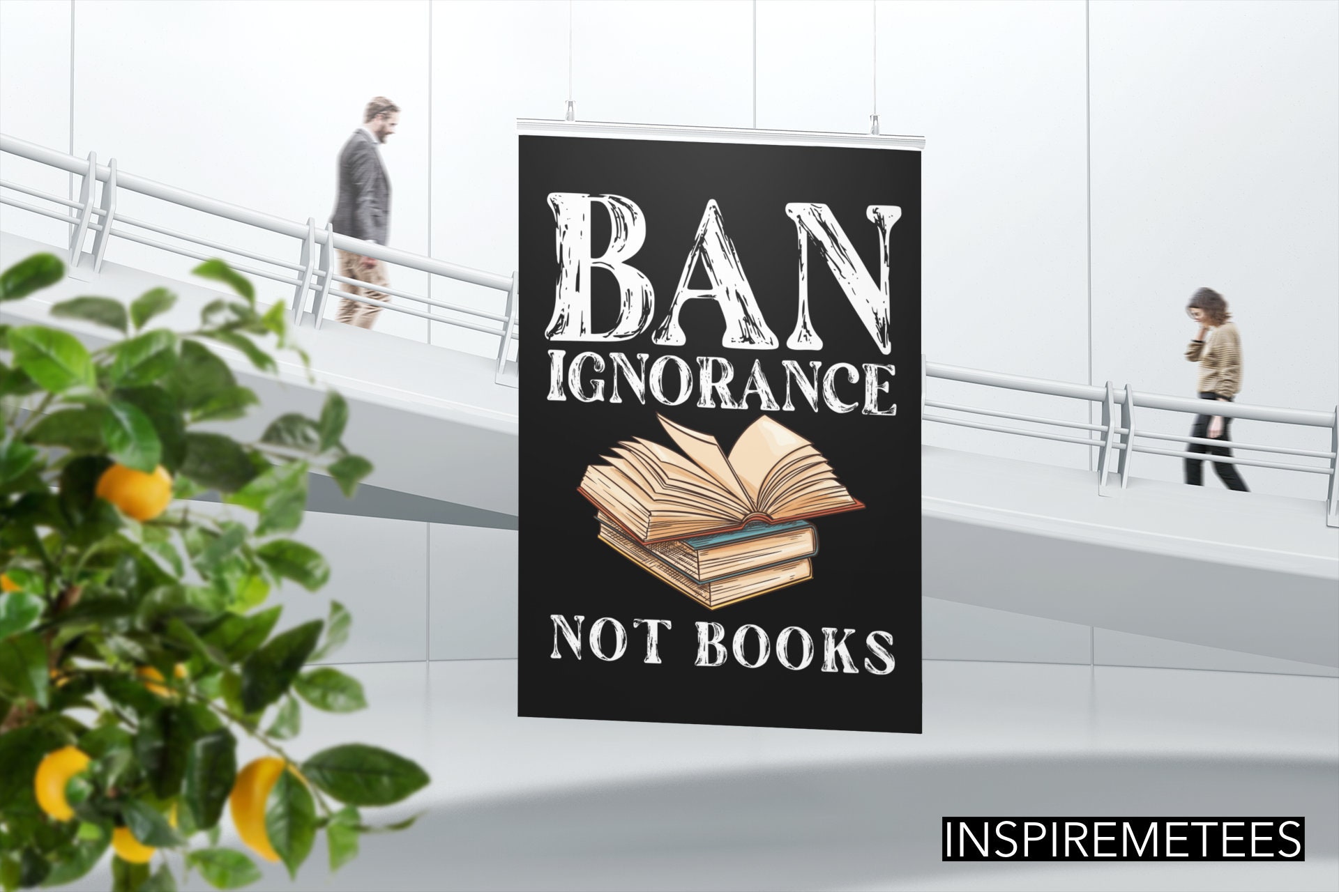 Banned Book Poster, Banned Books Week, Reading Lover Gifts, Librarian ...