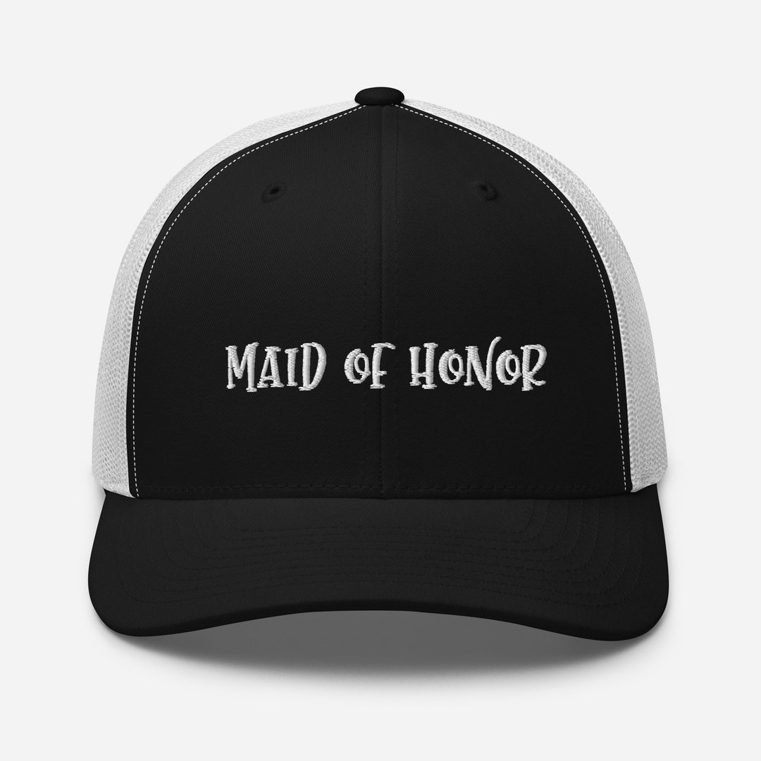 Maid of Honor Hat Bachelorette Party, Matron of Honor Gift, Bridesmaid ...