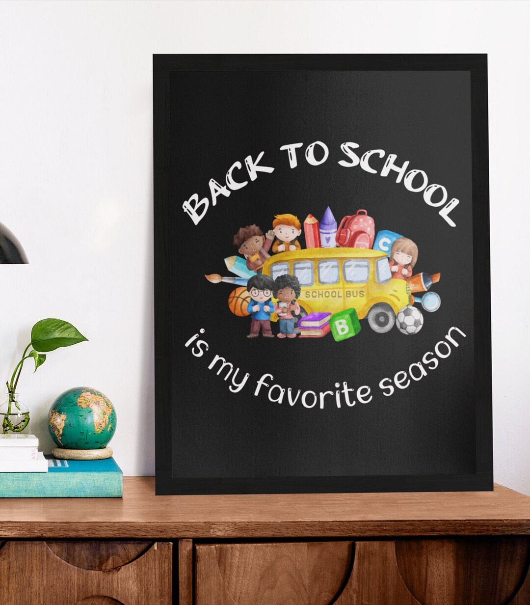 Classroom Decor Poster, Teacher Gift, First Day of School, Classroom ...