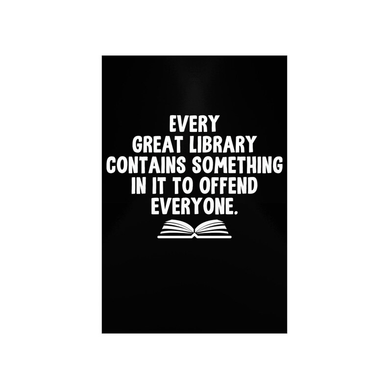 Banned Book Week Poster Library Posters Librarian Gift - Etsy