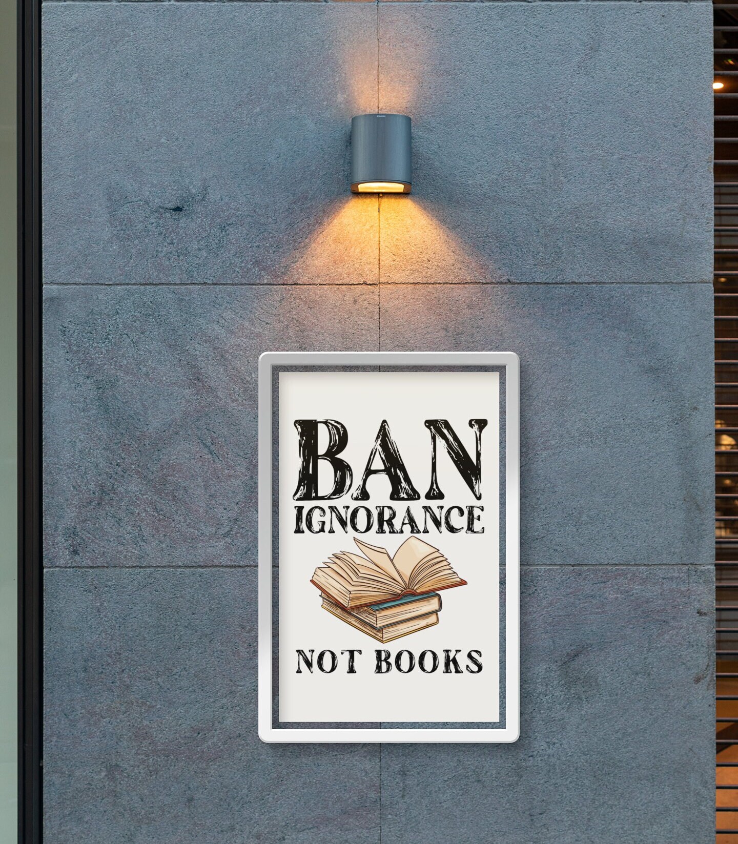 Banned Book Week, Banned Books Poster, Librarian Poster, Reading Poster ...