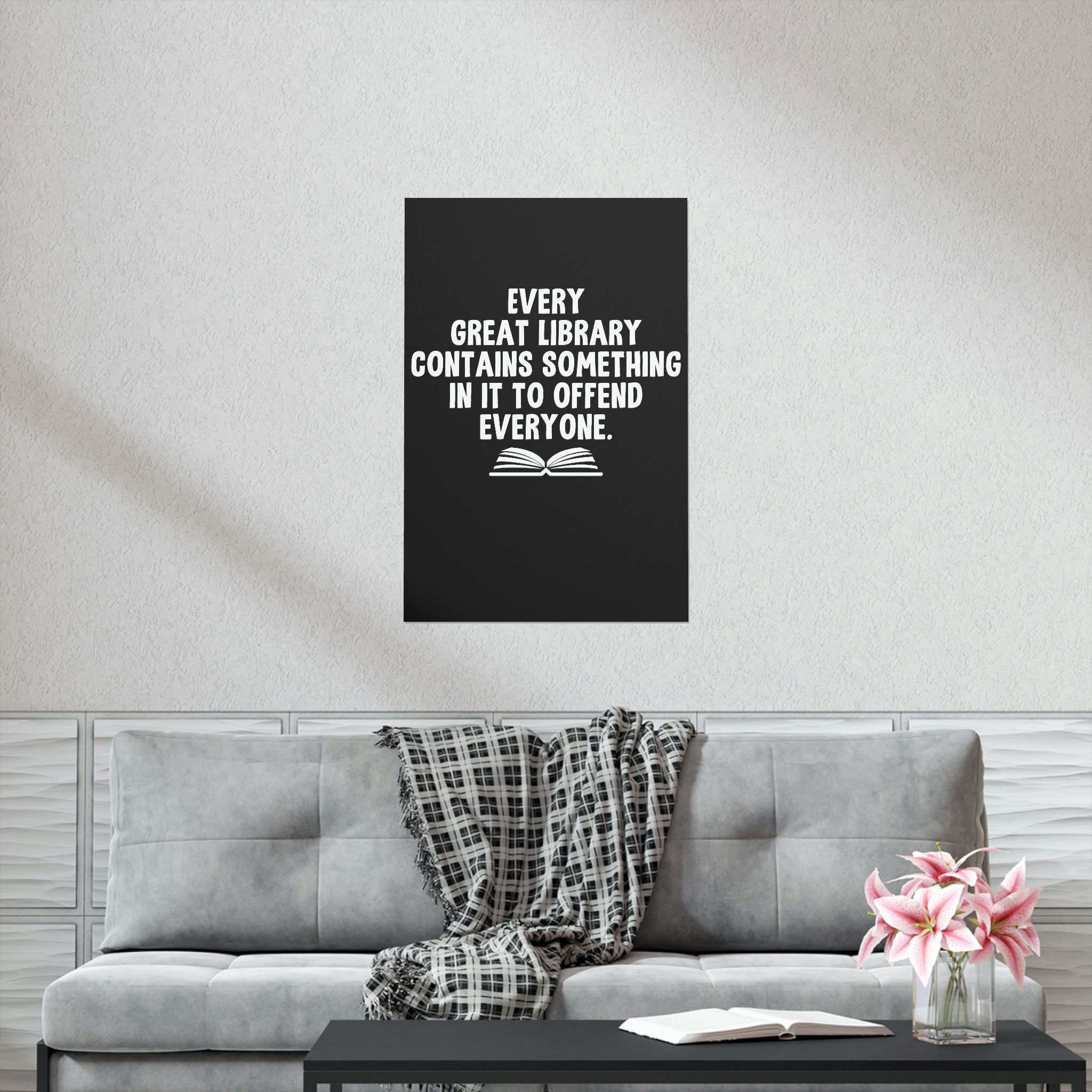 Banned Book Week Poster Library Posters Librarian Gift - Etsy