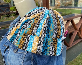 One of a Kind Scraps Beanie Perfect for Gift Hat - Etsy