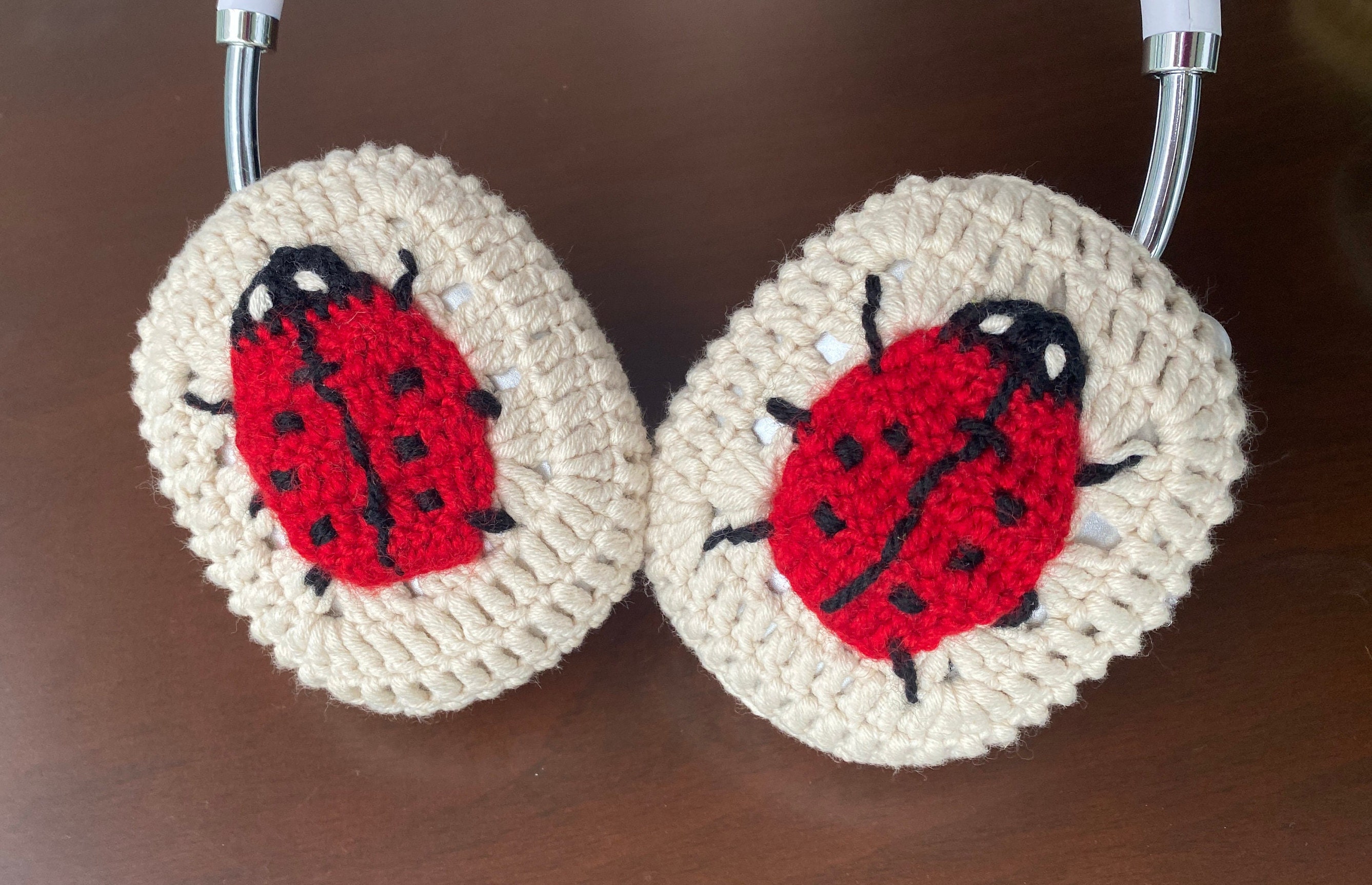 Spider Crochet Airpods Max Case, 100% Handmade Spider Pattern Airpods ...