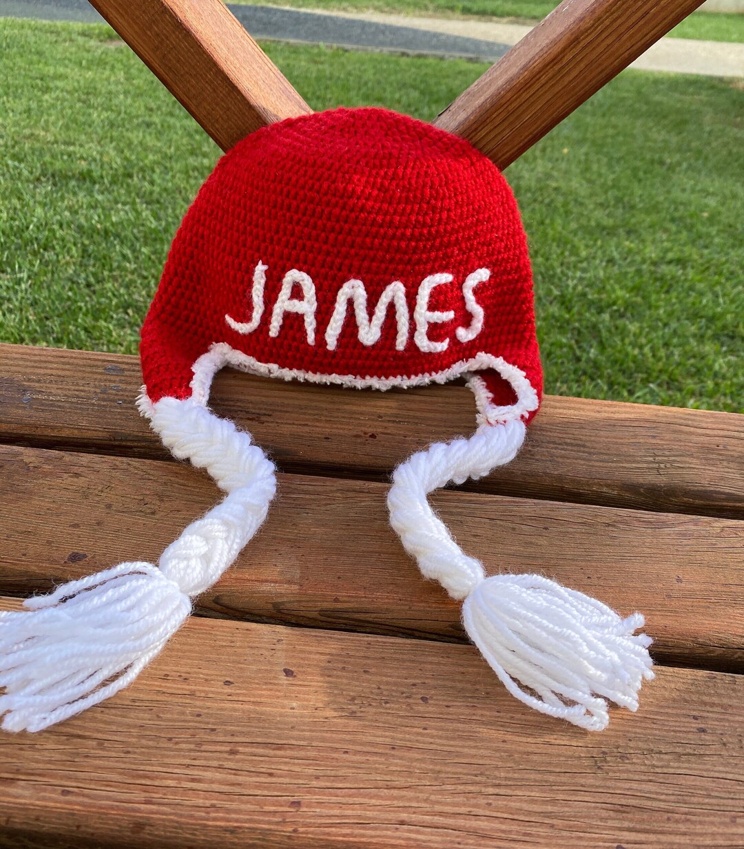 Bonnet prénom de Noël pour adultes, bonnet de Noël personnalisé pour ...