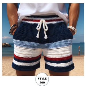 Sea Lover Shorts for Men, Men's Sea Colors Short, Nautical Short ...