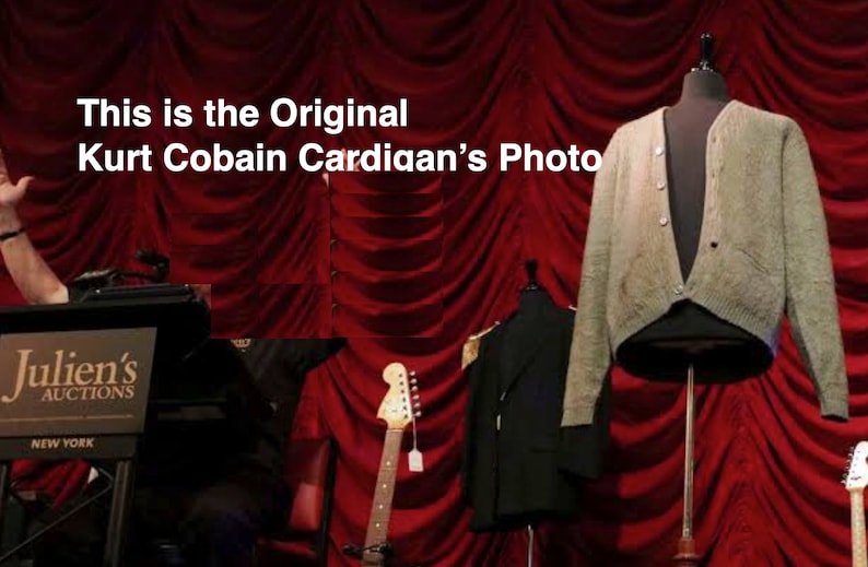 Kurt Cobain MTV Cardigan, Cardigan Similar to Kurt Cobain MTV Unplugged ...