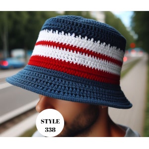 Captain Bucket Hat, Embroidered Personalized Bucket Hats for Captain ...