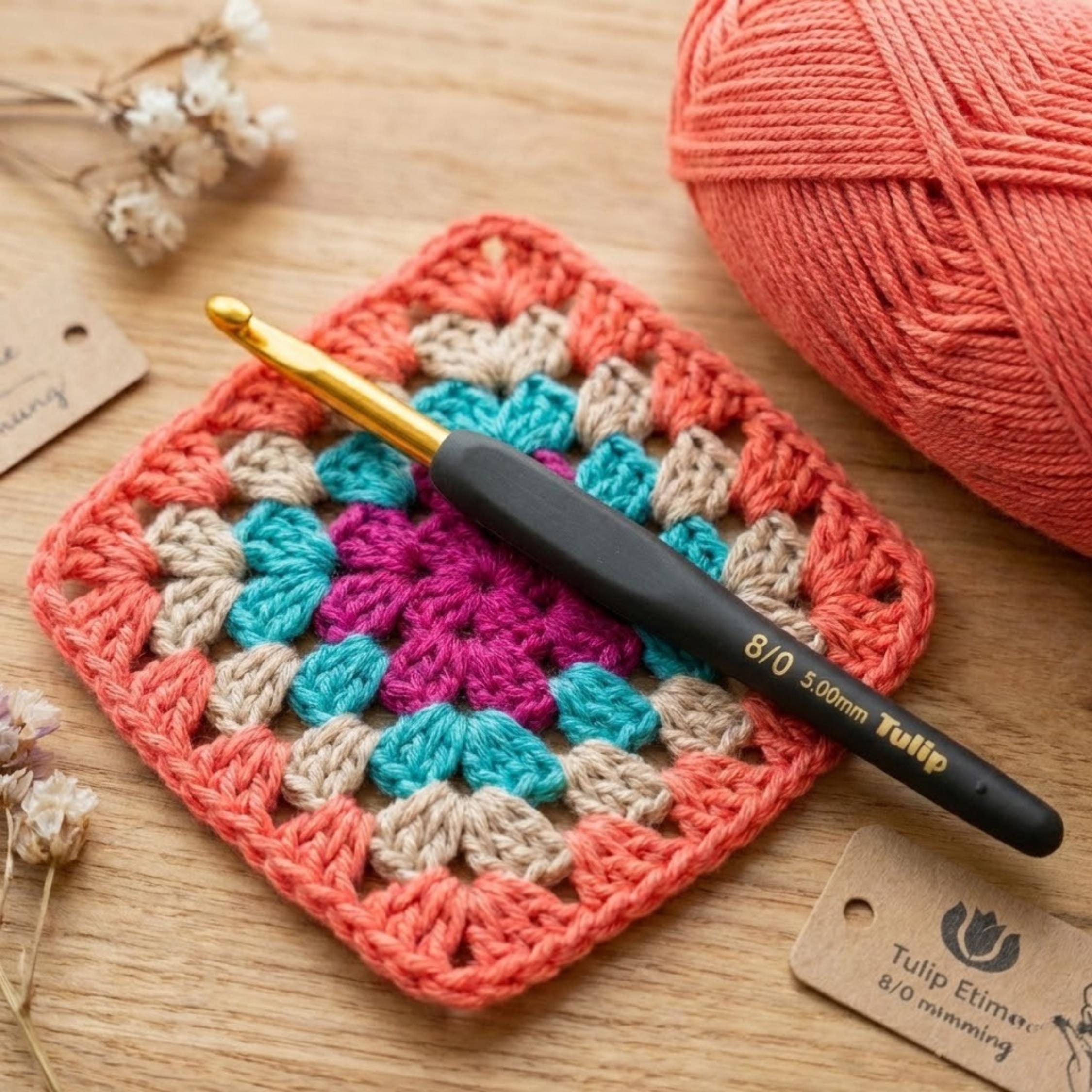 Tulip Mind Crochet Hook: Ergonomic Steel Hooks (2-6.5mm) - Etsy