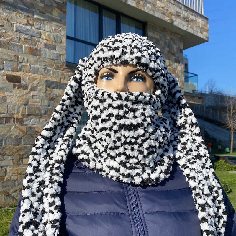 Bunny Balaclava - Etsy