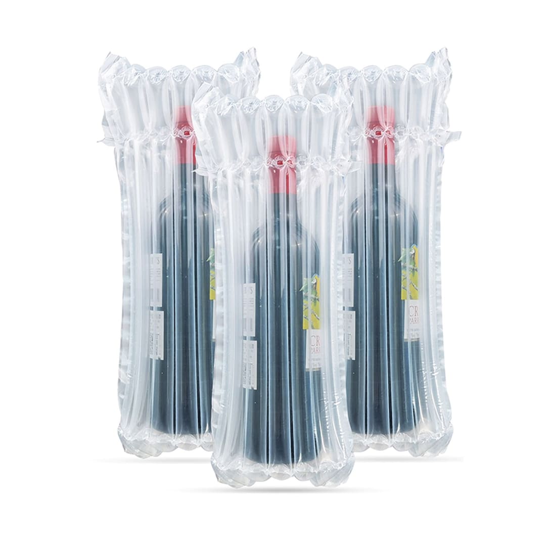 Inflatable Wine Bottle Air Bag Packaging Protective Cushion Bubble Bag ...