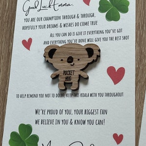 GOOD LUCK HUG/ Sporting Race Competition Exam Good Luck/ - Etsy