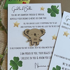 GOOD LUCK HUG/ Sporting Race, Competition, Exam Good Luck/ Wishing You ...