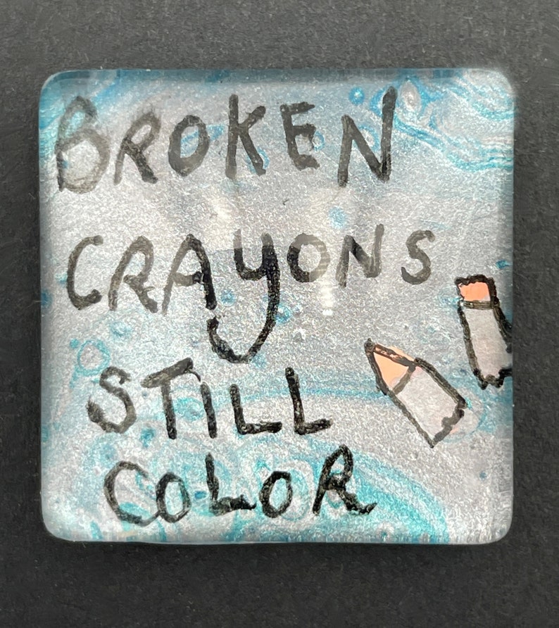 Magnet for Refrigerator, Desk, File Cabinet, Etc. - Hand-painted Art ...