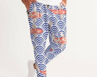 Fish Print Pants - Etsy