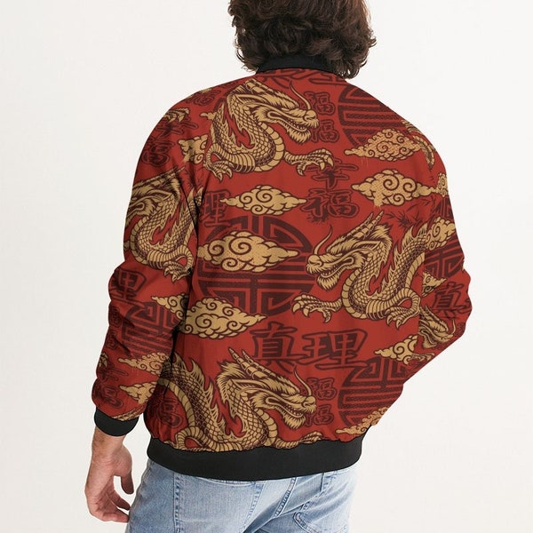 Jacket With Dragon - Etsy