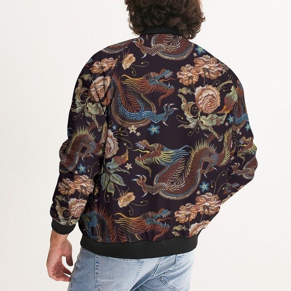 Jacket With Dragon - Etsy