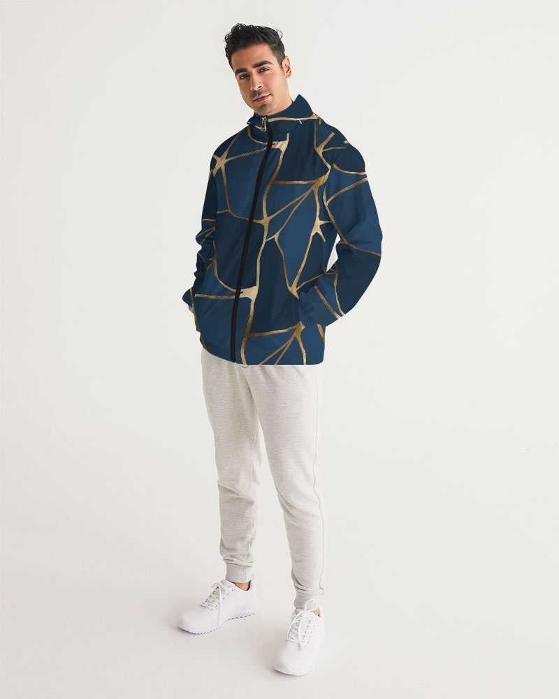 Kintsugi Patchwork Windbreaker Jacket Japanese Kintsugi Jacket Japanese ...