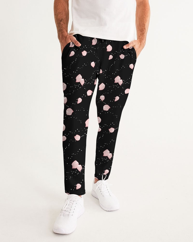 Cherry Blossom Petals Jogger Pants Spring Blossom Flower Sweatpants ...
