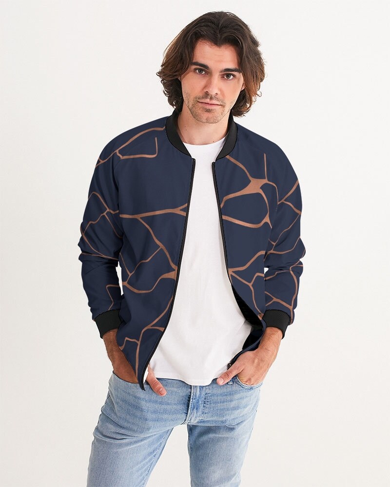 Kintsugi Art Bomber Jacket Kintsugi Veste Japanese Kintsugi Jacket