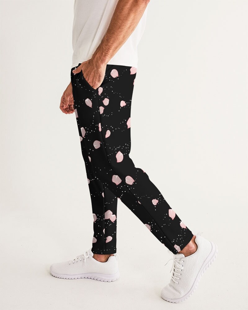 Cherry Blossom Petals Jogger Pants Spring Blossom Flower Sweatpants ...