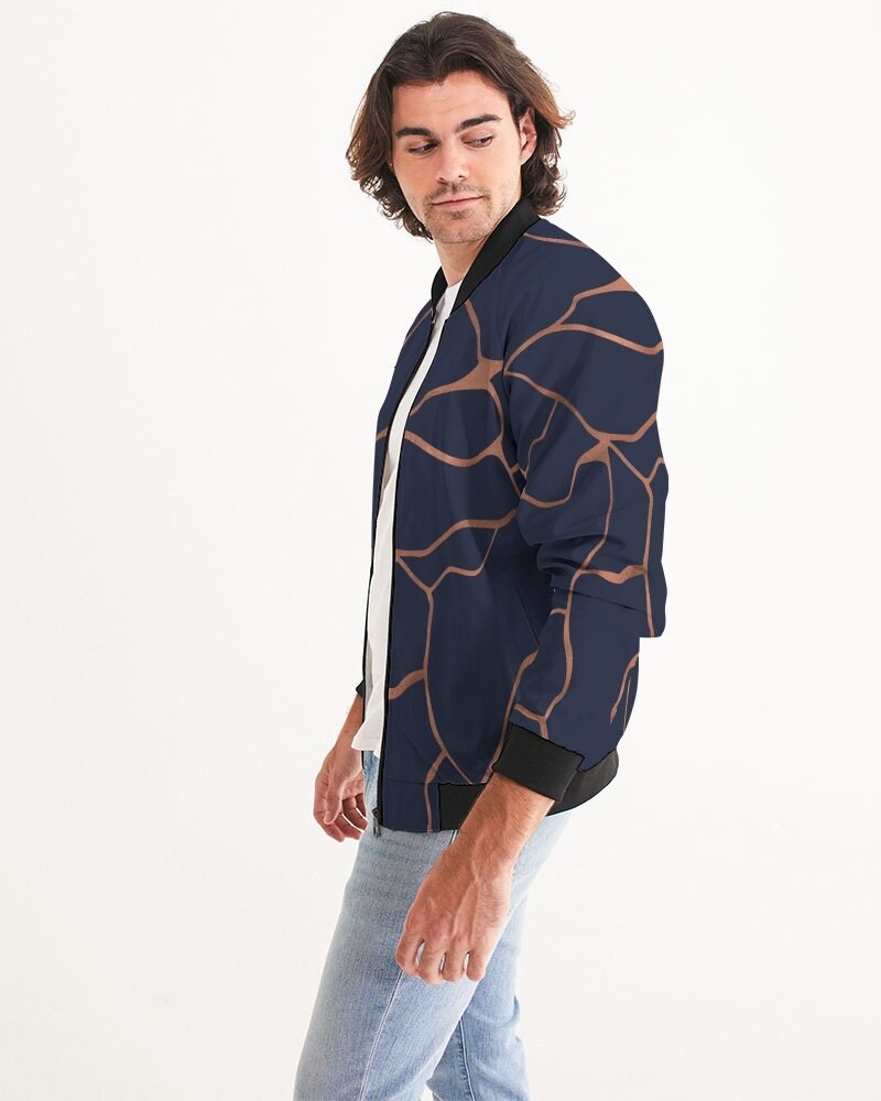 Kintsugi Art Bomber Jacket Kintsugi Veste Japanese Kintsugi Jacket