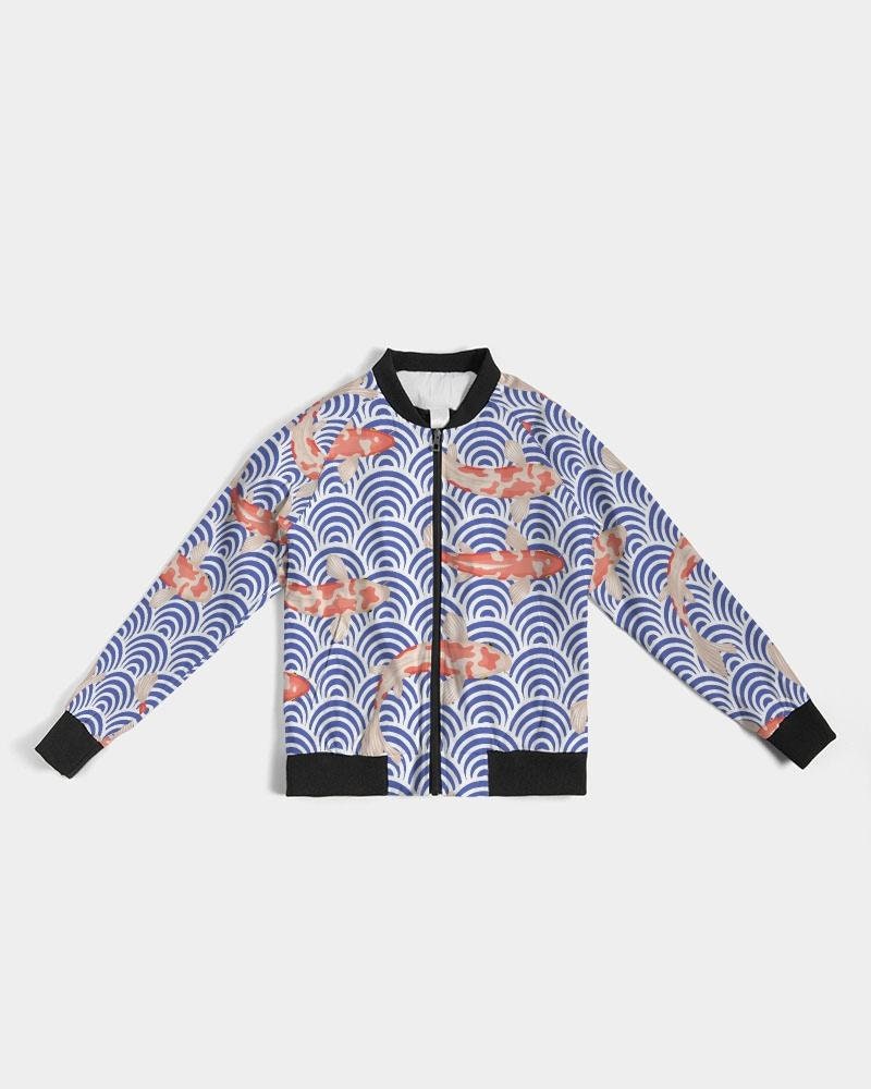 Japanese Koi Carp Bomber Jacket sold by Taun We Egypt | SKU 44540400 ...