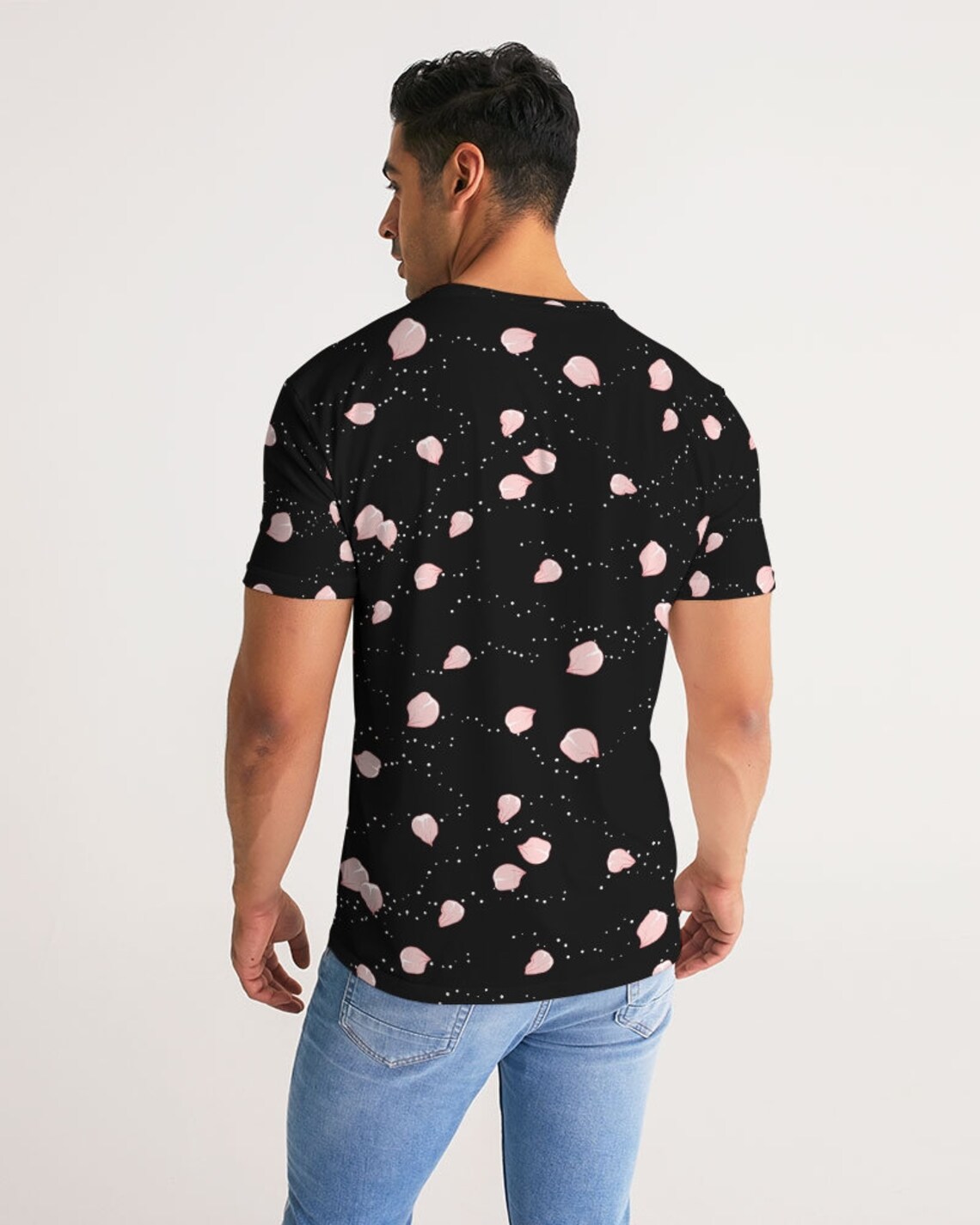 Cherry Blossom Petals Tee Spring Blossom Flowers T Shirt Sakura Flower ...