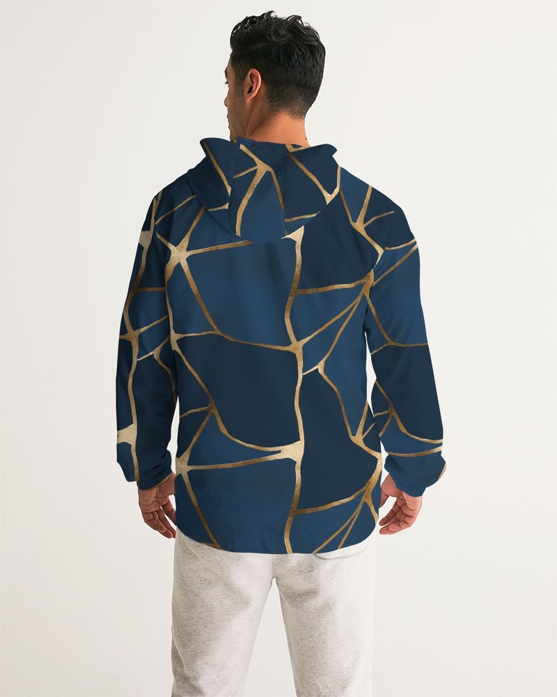 Kintsugi Patchwork Windbreaker Jacket Japanese Kintsugi Jacket Japanese ...