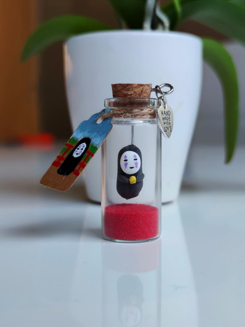 No Face Figure From Spirited Away | Anime Manga Fans | Clay Figure in a ...