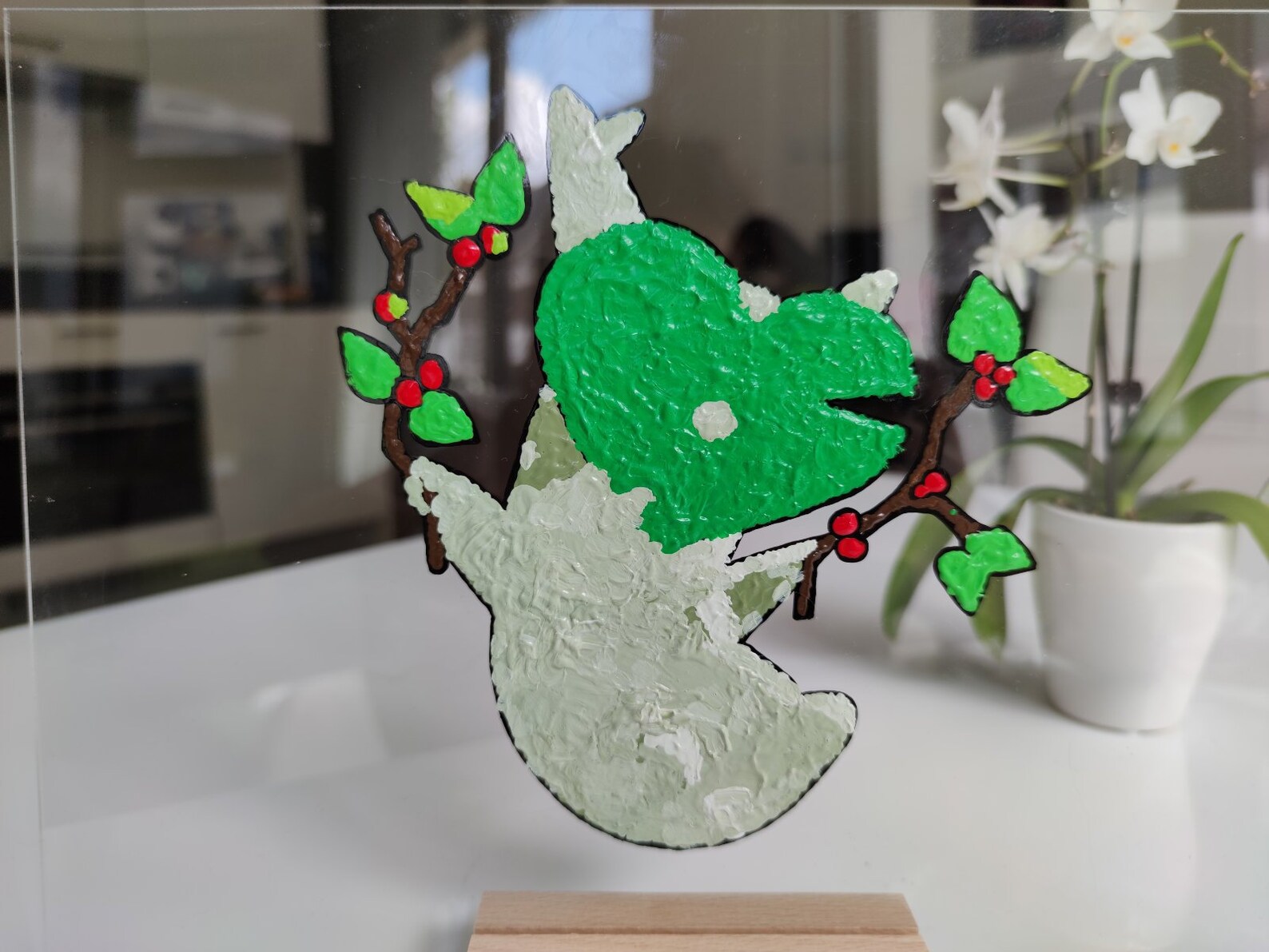 Korok Glass Transparent Painting | the Legend of Zelda | Handmade ...