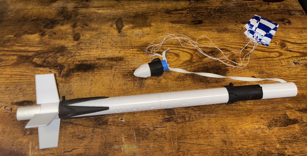 Spacex Falcon 9 Crew Dragon 3D Printed Model Rocket - Etsy